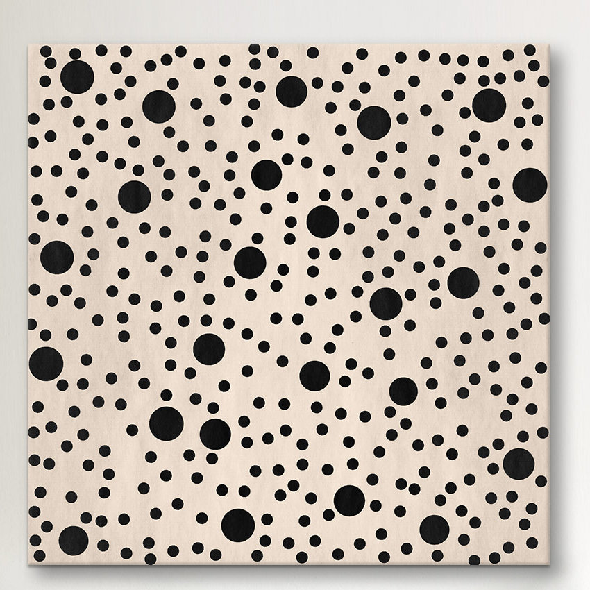 Wade Logan Albree Modern cPolka Dots ll Canvas Art - Wayfair Canada