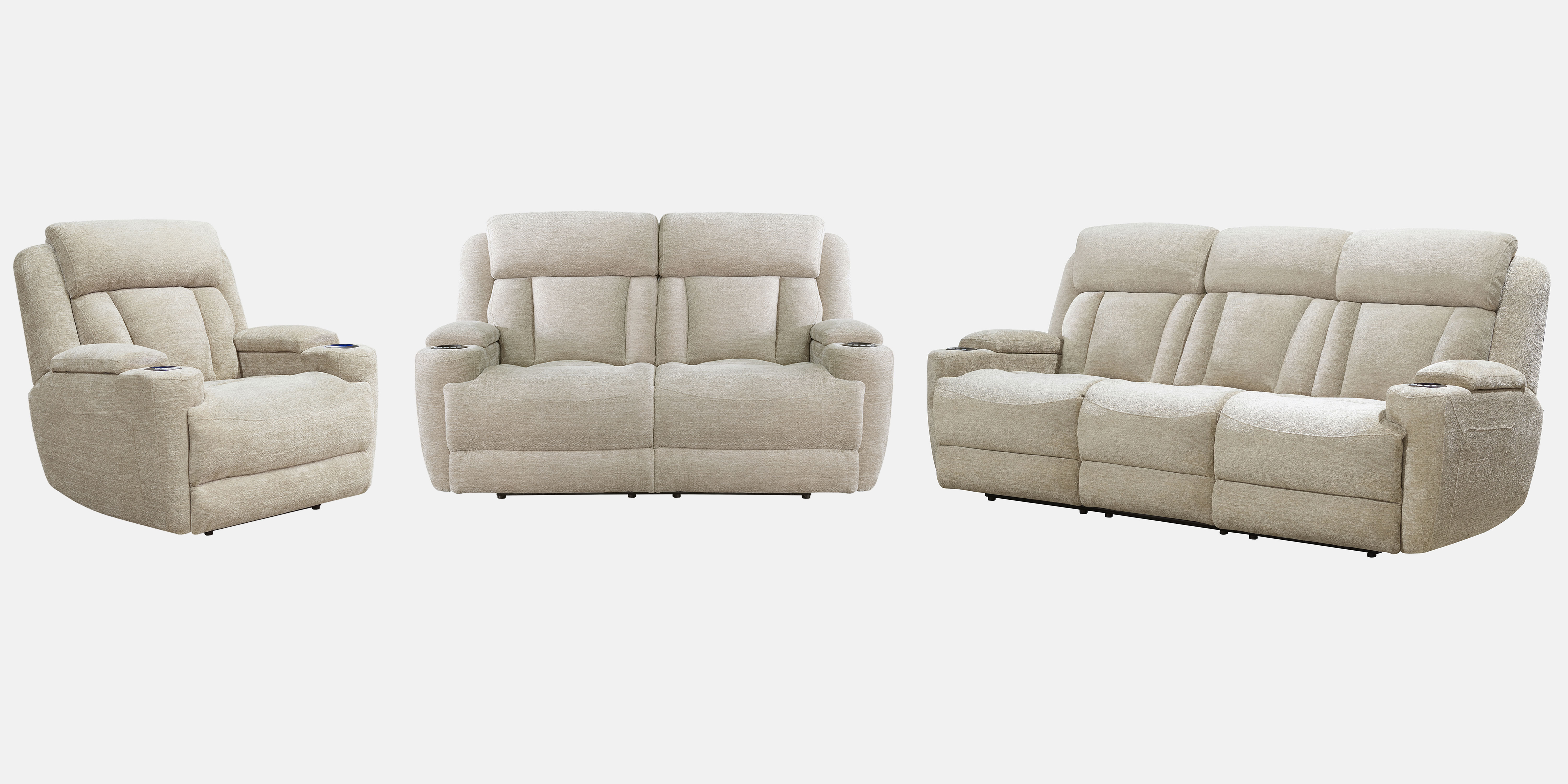 Hokku Designs Reyad 3 - Piece Living Room Set & Reviews | Wayfair