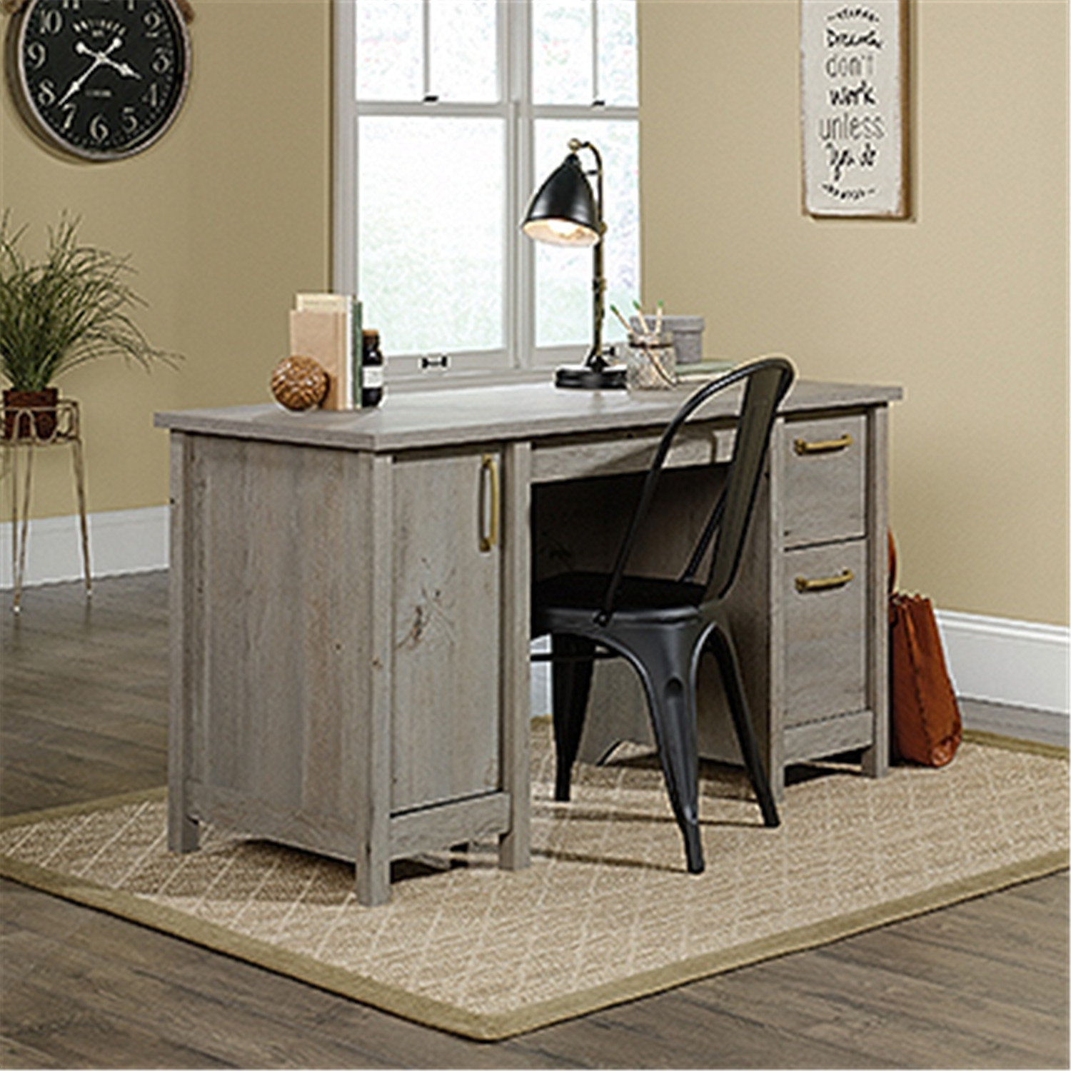 Lark Manor™ Cannery Bridge Computer Desk Myo Disc | Wayfair