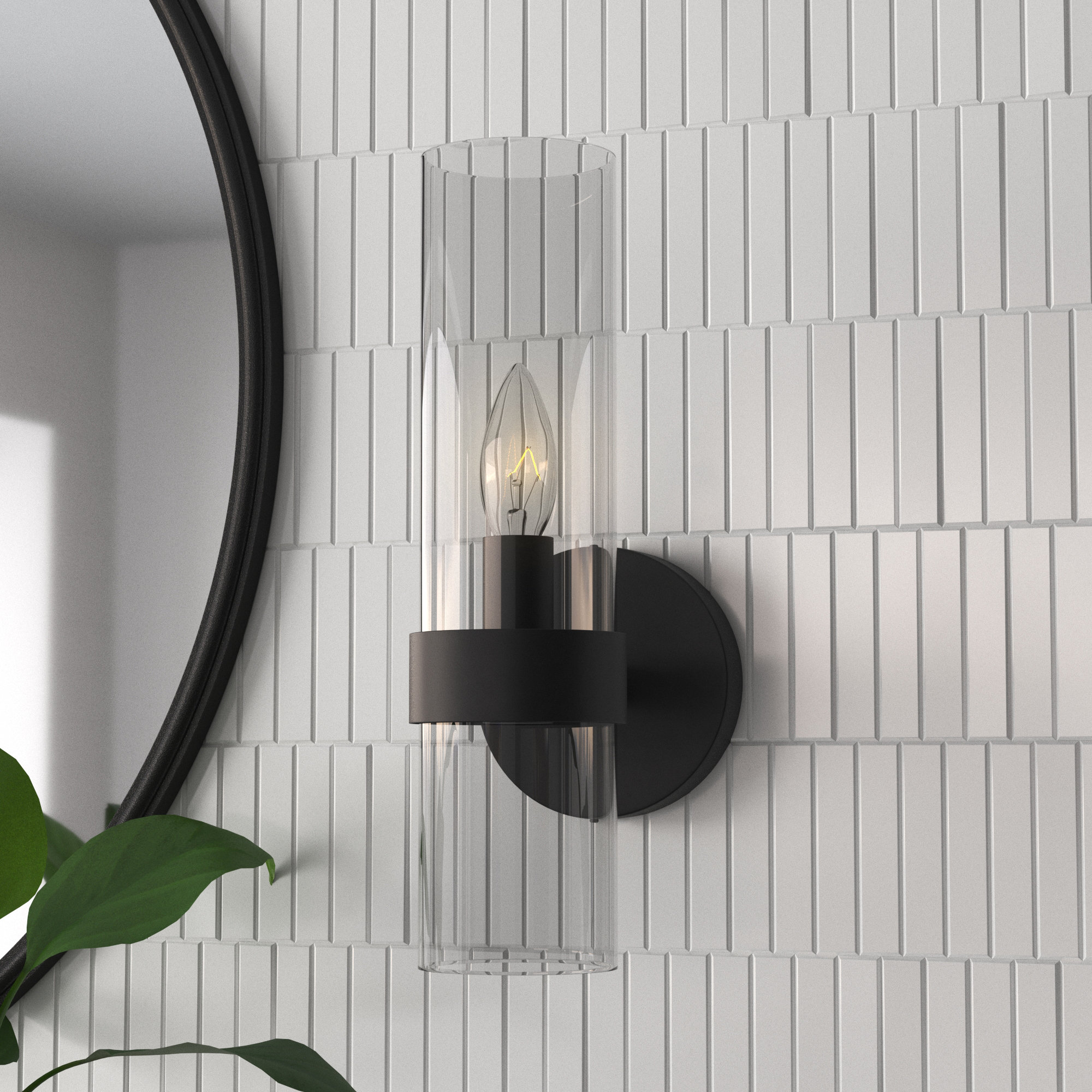 Mercury Row® Haden Steel Candle Wall Light & Reviews | Wayfair