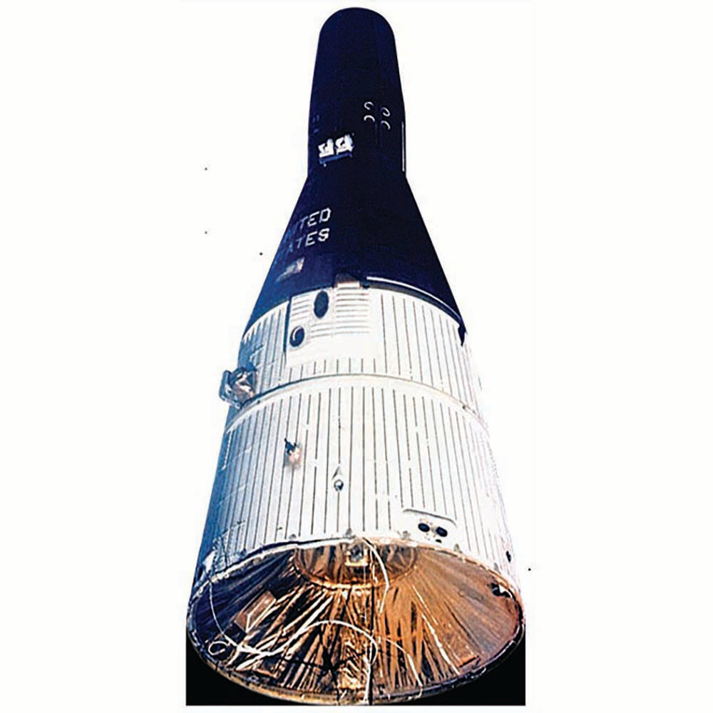 Wet Paint Printing NASA Gemini Space Capsule Cardboard Standup | Wayfair