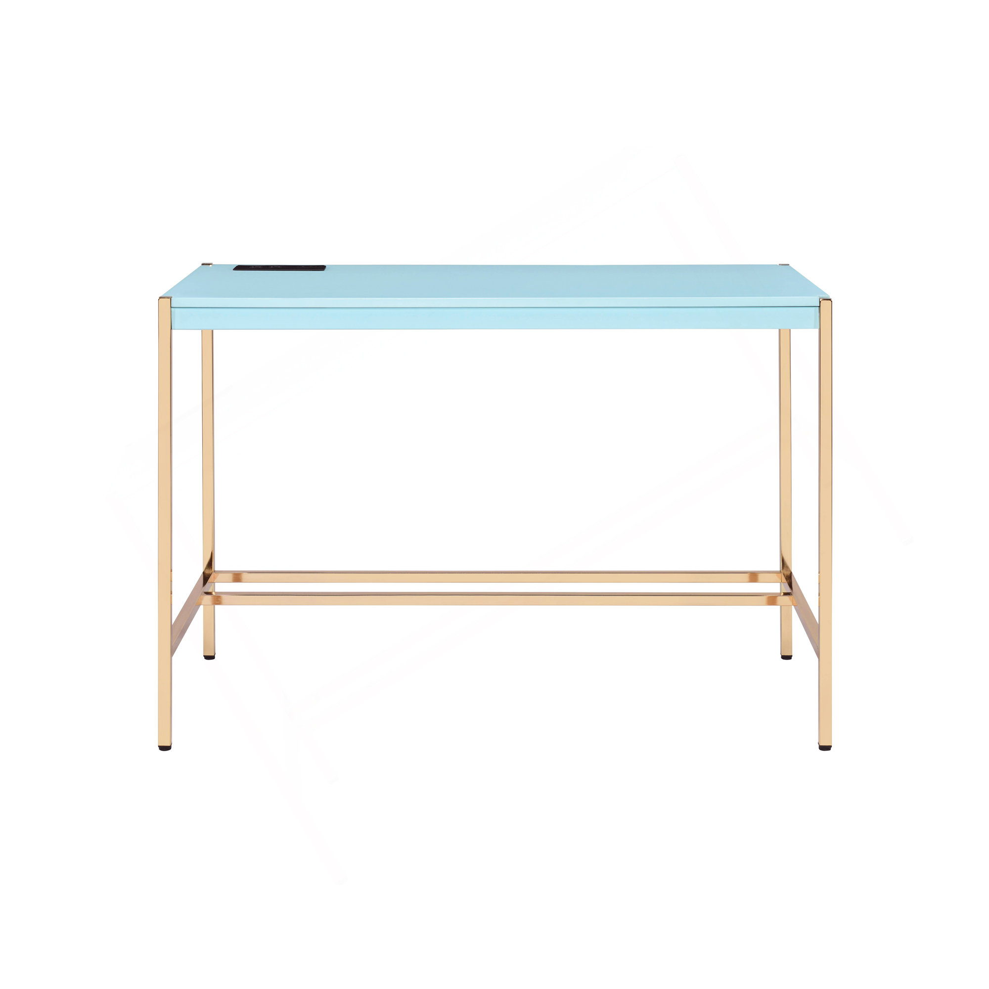 Mr Hua Modern And Practical Writing Desk With USB Port And Sturdy ...