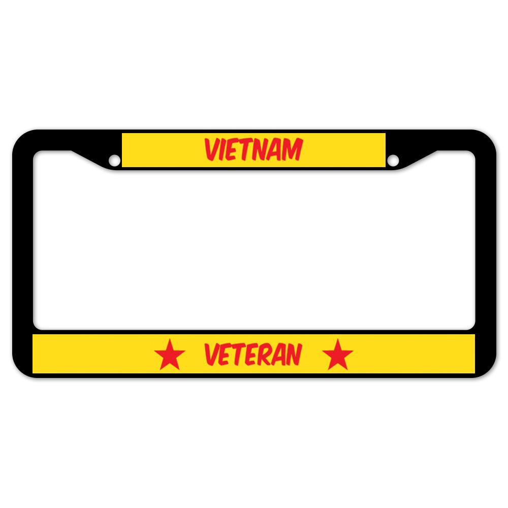 SignMission Signmission Vietnam Veteran Plastic Licence Plate Frame ...