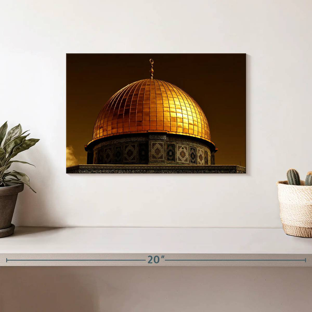 Ebern Designs Rorry Islamic Holy Dome Of The Rock | Wayfair