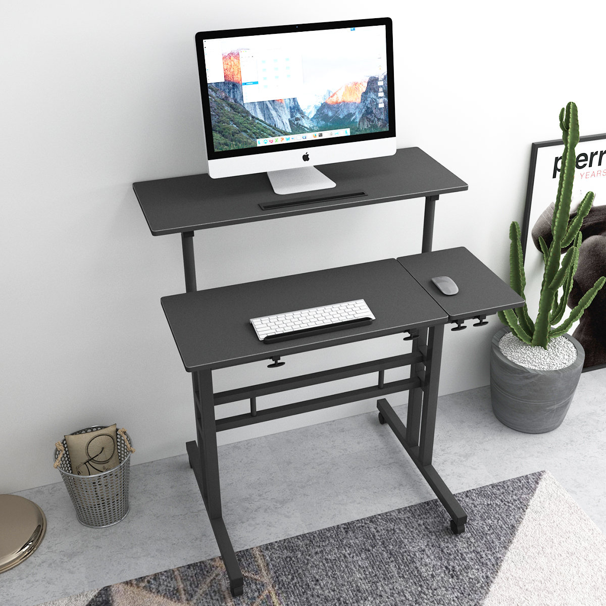 Inbox Zero Adjustable Desk & Reviews | Wayfair