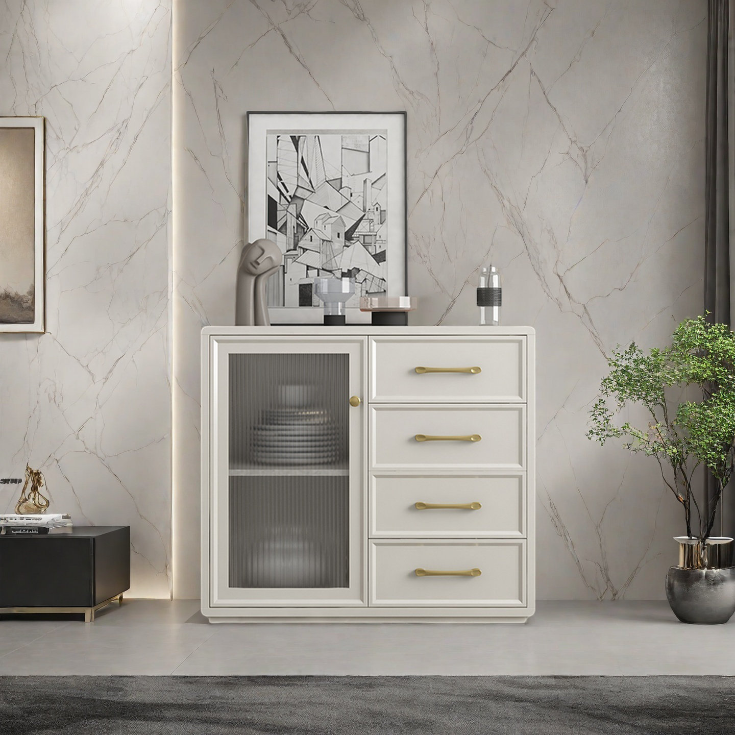Everly Quinn Modern and simple storage cabinet | Wayfair