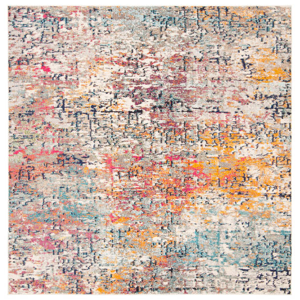 Langley Street Felty Abstract Rug & Reviews | Wayfair