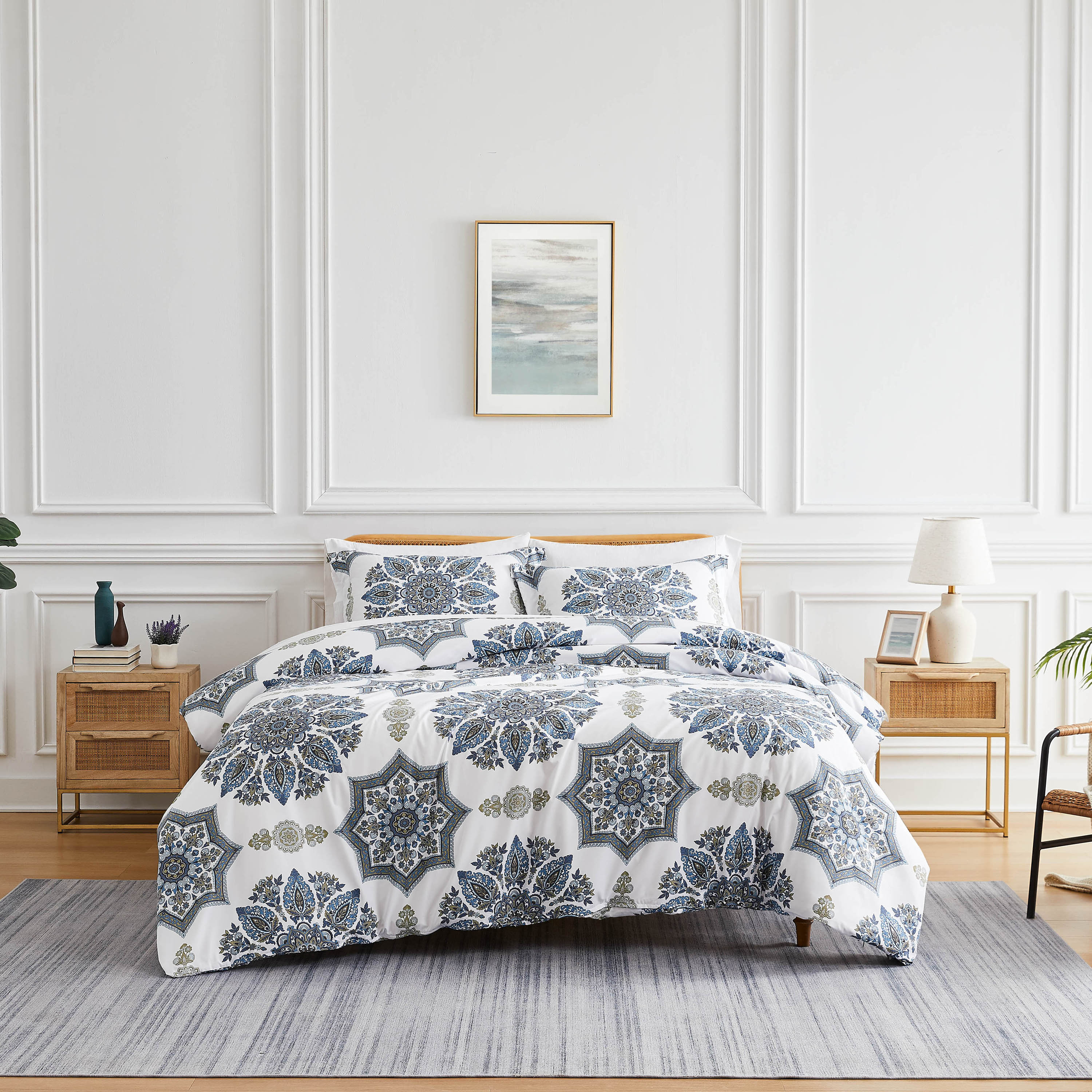 Charlton Home® Geter Floral Duvet Cover Set & Reviews | Wayfair