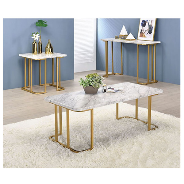 AndrewHomeStudio Jerome 3 - Piece Living Room Table Set | Wayfair