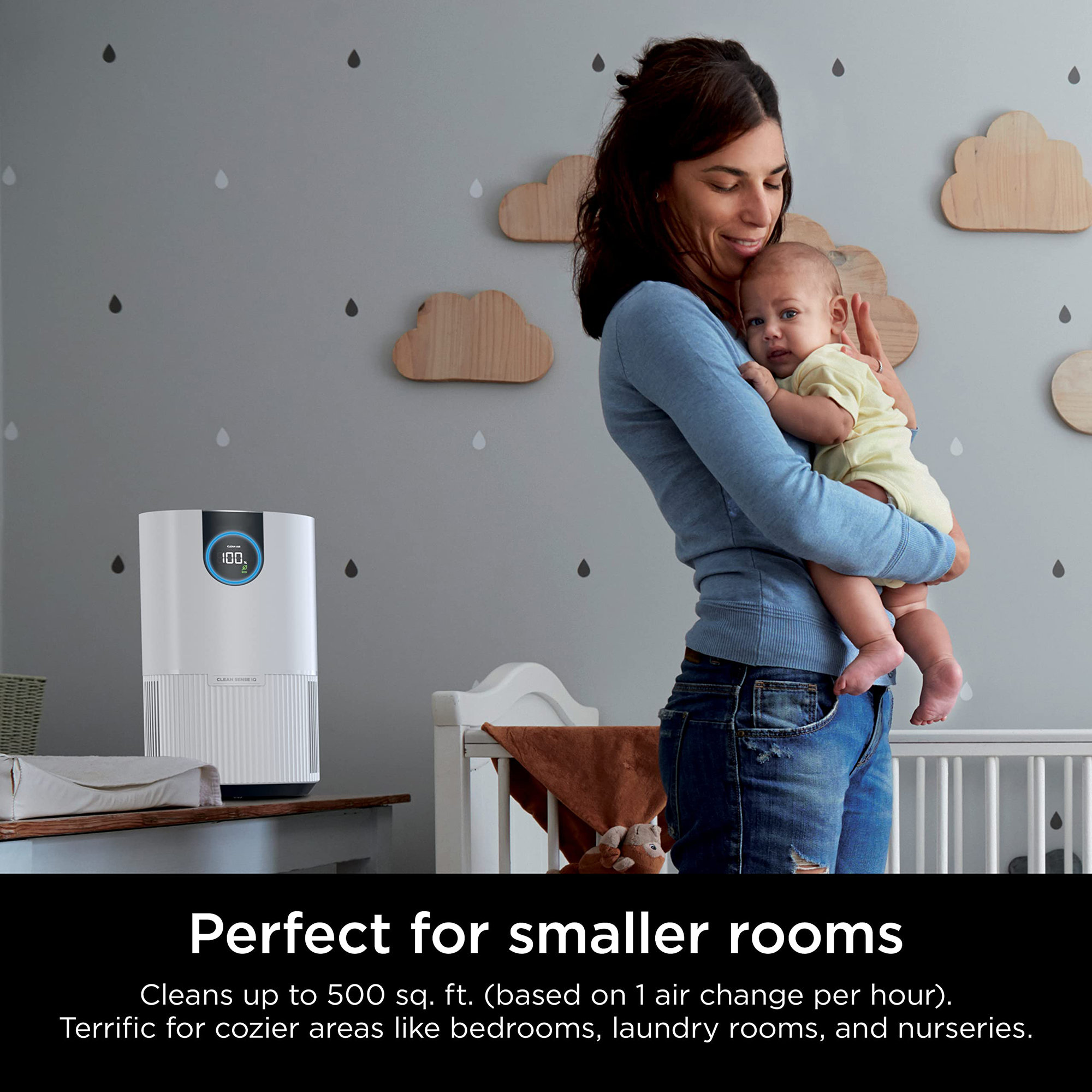 KIBNOF Shark Air Purifiers for Bedroom, Office, Dorm, Small Room, HEPA ...