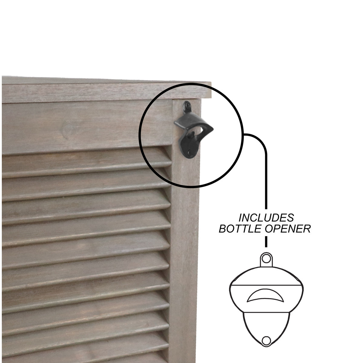 Northbeam Raised Patio Cooler | Wayfair