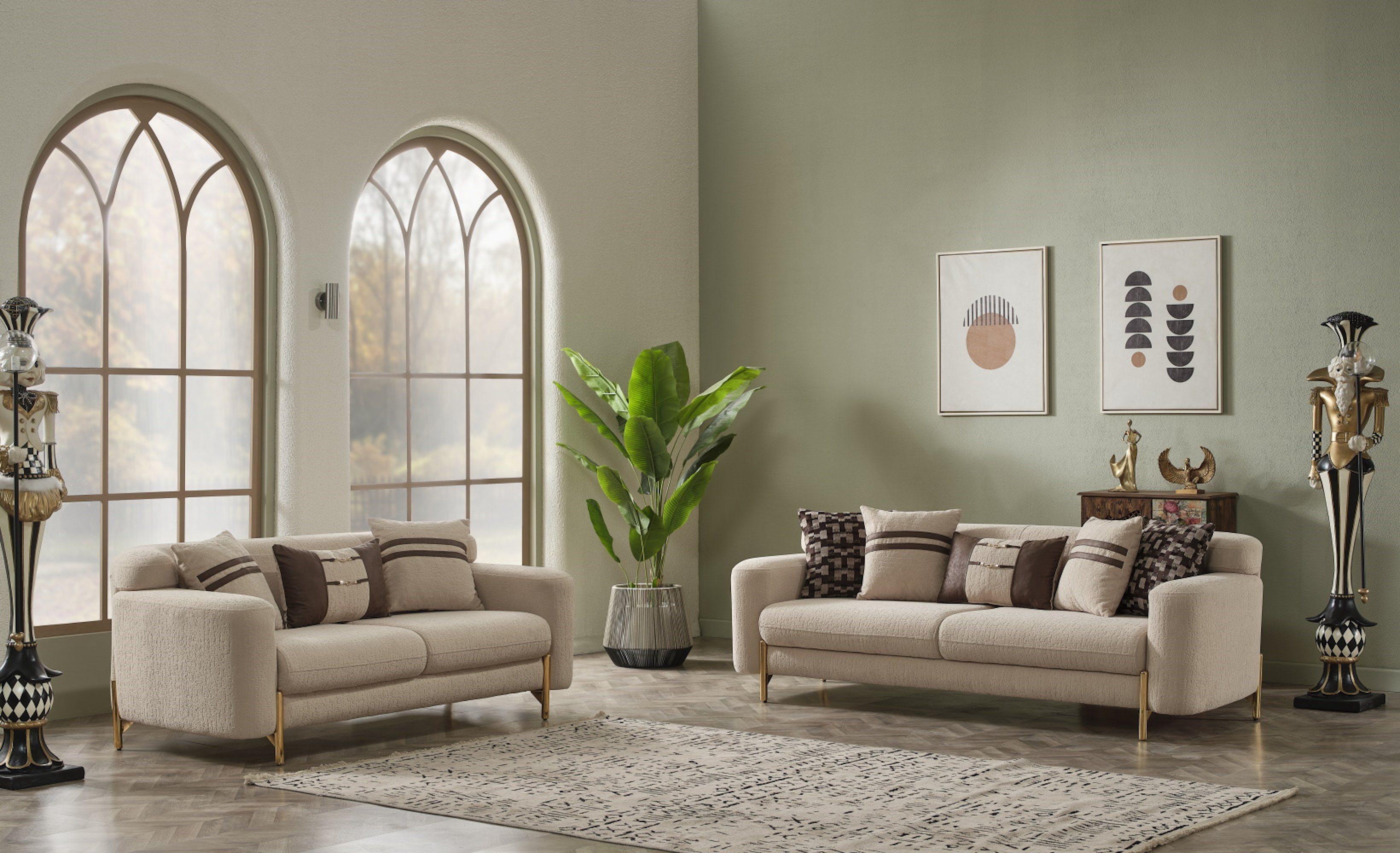 Hokku Designs Dezler 2 - Piece Living Room Set | Wayfair