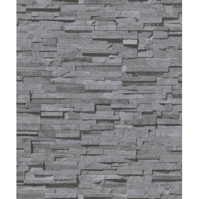 black stone effect wallpaper