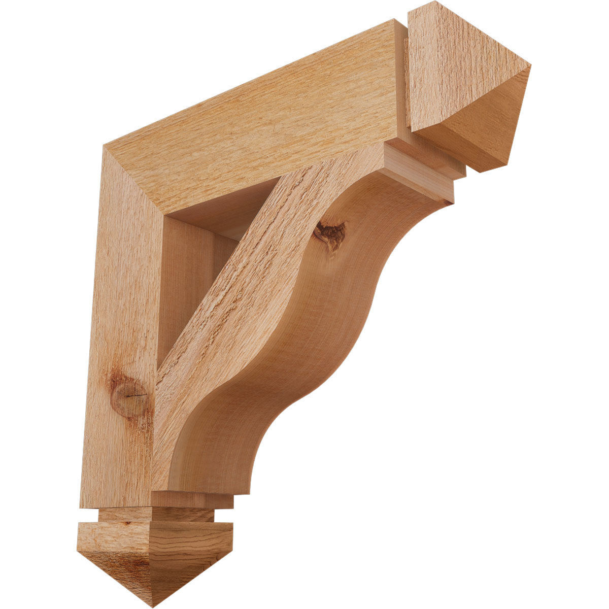 Ekena Millwork Funston Arts & Crafts Bracket | Wayfair