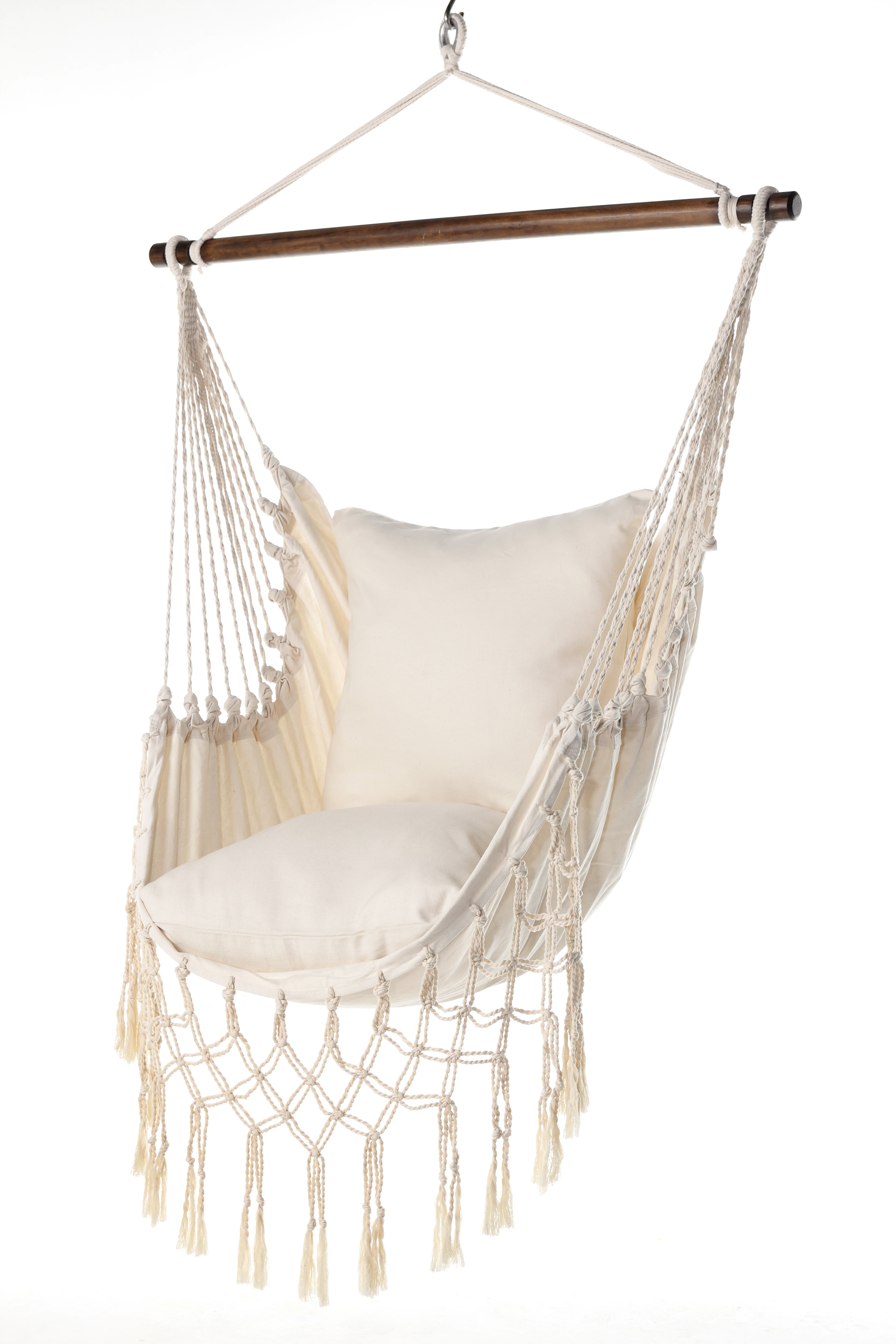 Dakota Fields Macrame Fringe Chair Hammock - Wayfair Canada