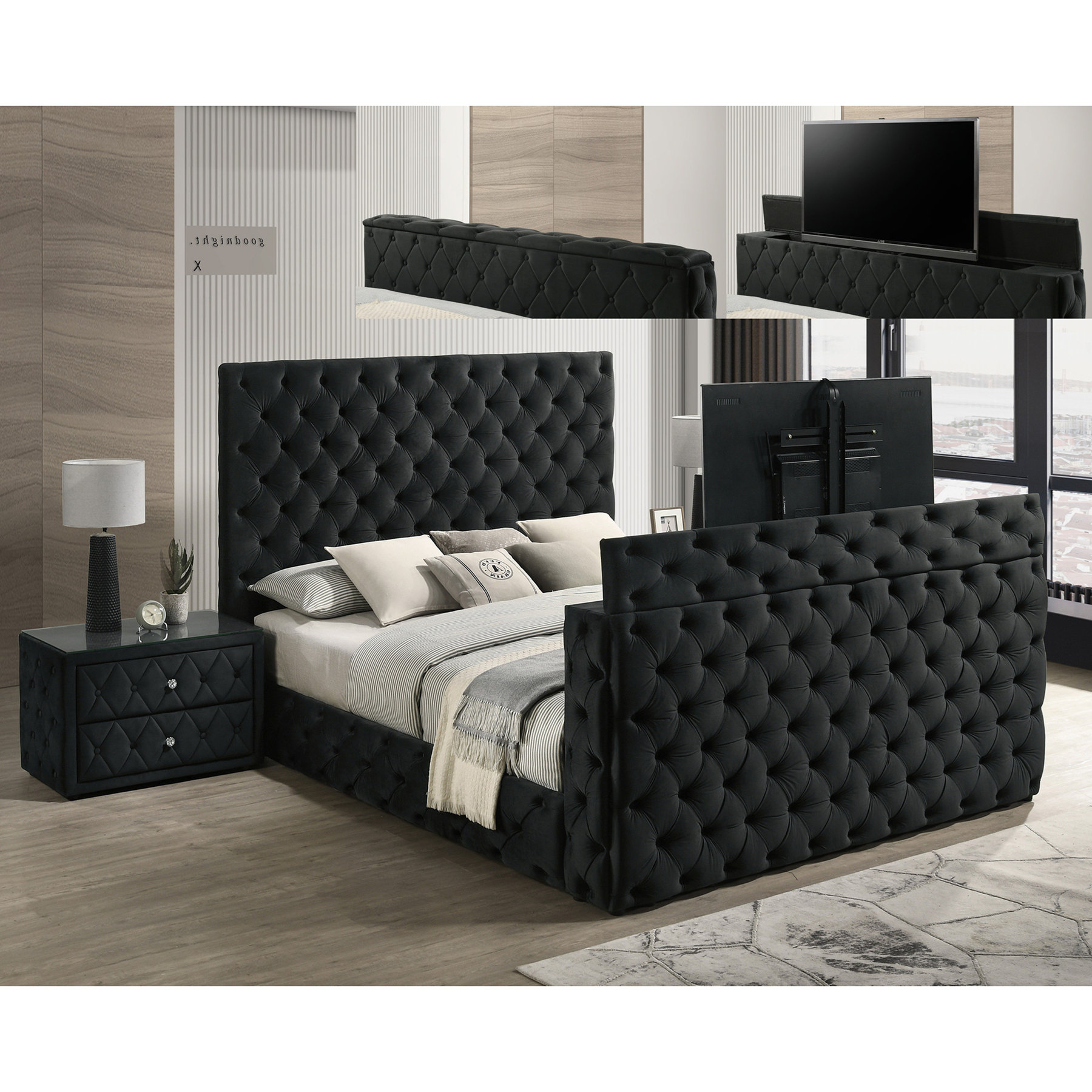 Everly Quinn Urban Simplicity Bed | Wayfair