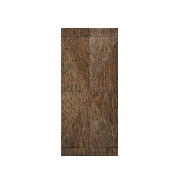 Theodore Alexander Isola Solid Wood Floor Shelf End Table with Storage ...