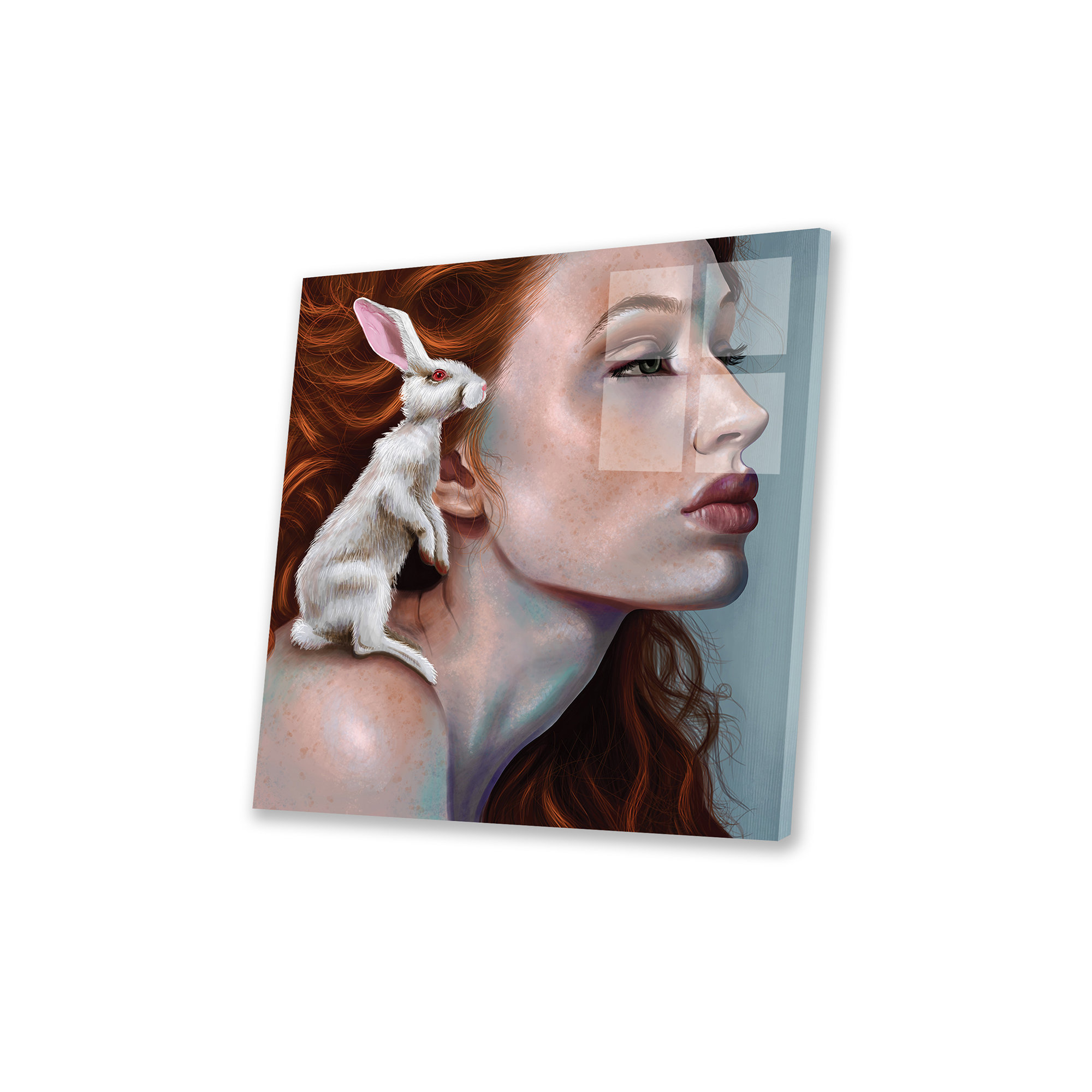 Winston Porter Rabbit Girl On Plastic/Acrylic by Teodora Jelenic ...