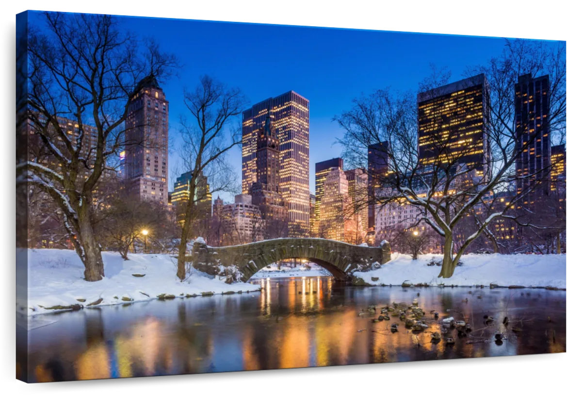 Ebern Designs Kavia Winter Gapstow Bridge - Wayfair Canada