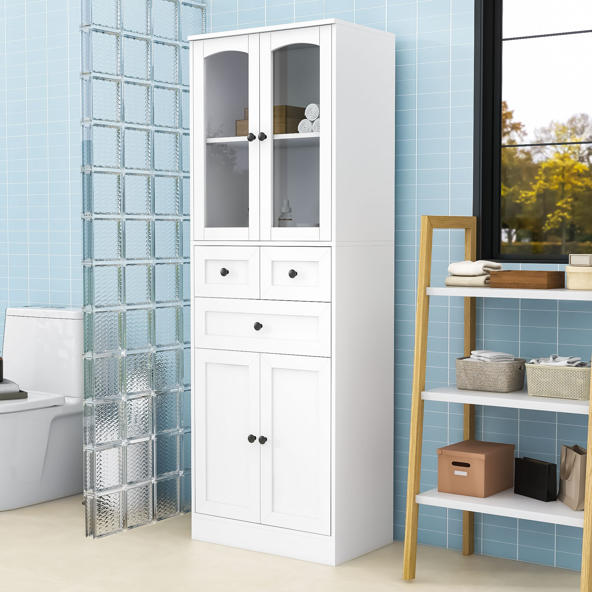 Red Barrel Studio Elegant Storage Cabinet with Durable MDF Construction ...