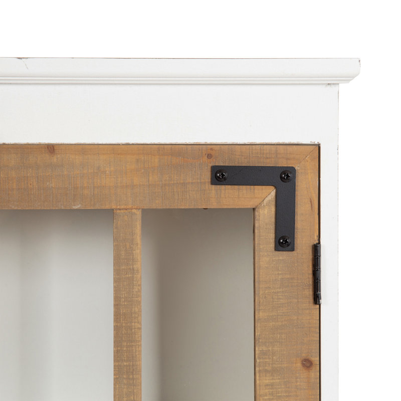 Gracie Oaks Two-Tone Wall Cabinet for Storage & Reviews | Wayfair