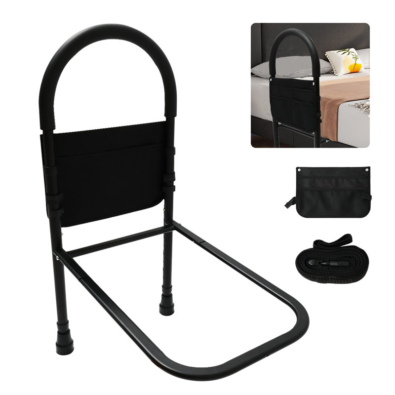 Alwyn Home Bedside Safety Rail for Seniors, Height Adjustable | Wayfair