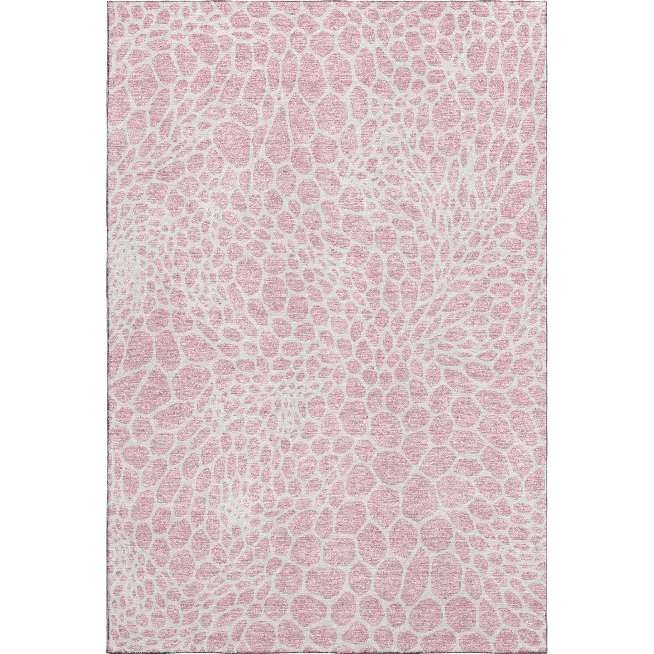 Bungalow Rose Premium Machine Washable Prisco Pink Rug | Wayfair