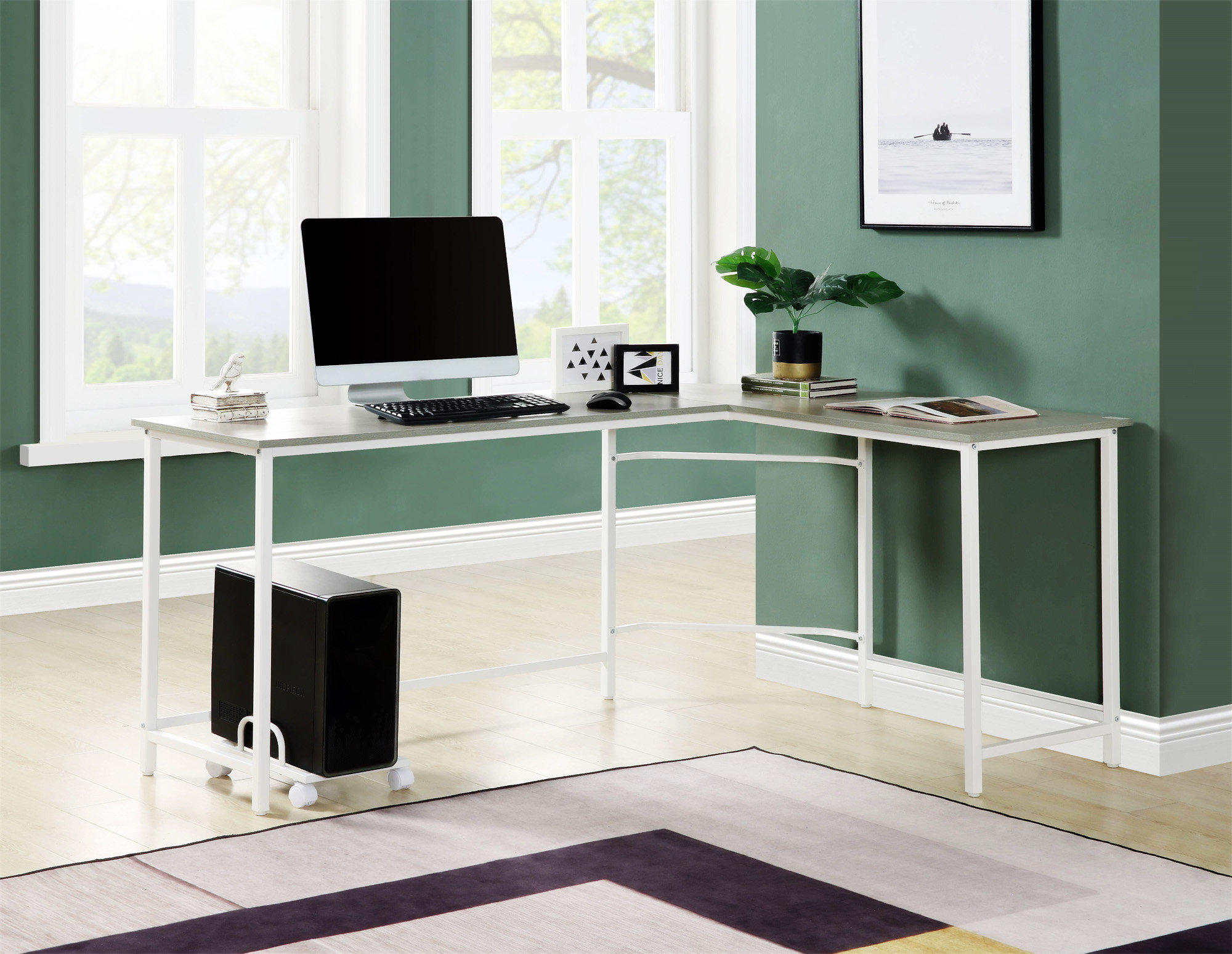 Ebern Designs Bambina Computer Desk | Wayfair