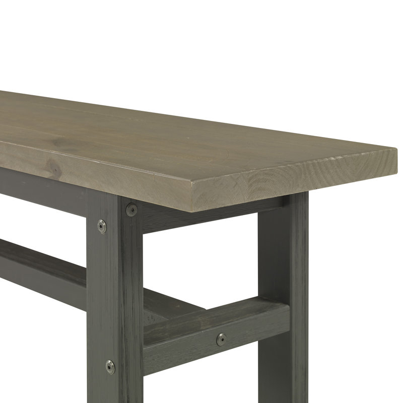 MyBedNow 6 - Piece Solid Wood Trestle Dining Set & Reviews | Wayfair