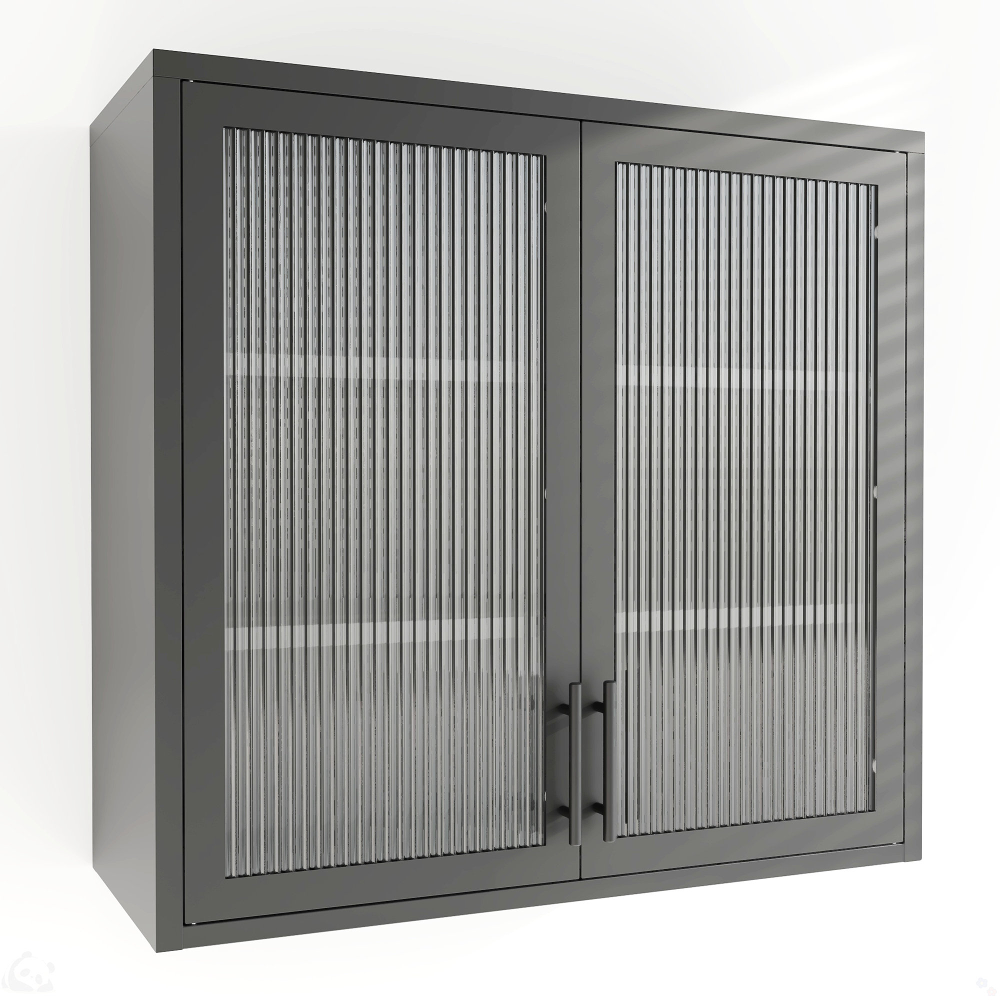 Red Barrel Studio® Retro Style Wall Mounted Cabinet Table-Top Storage ...