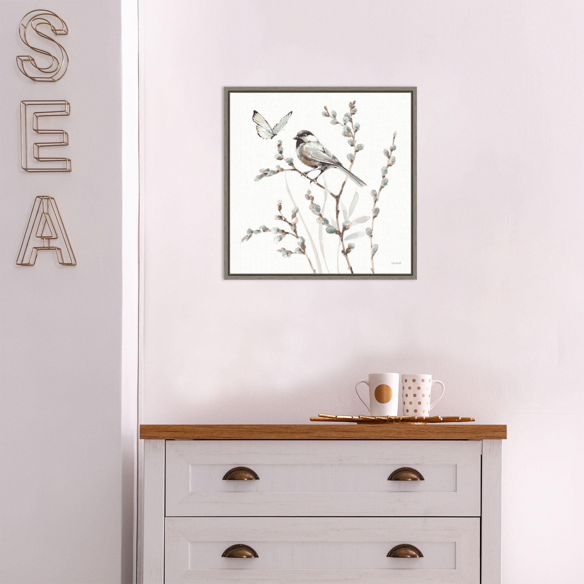 August Grove Canvas Art Framed 'A Country Weekend XVII (Bird And ...