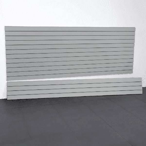 WFX Utility™ Laminated PVC Slatwall | Wayfair
