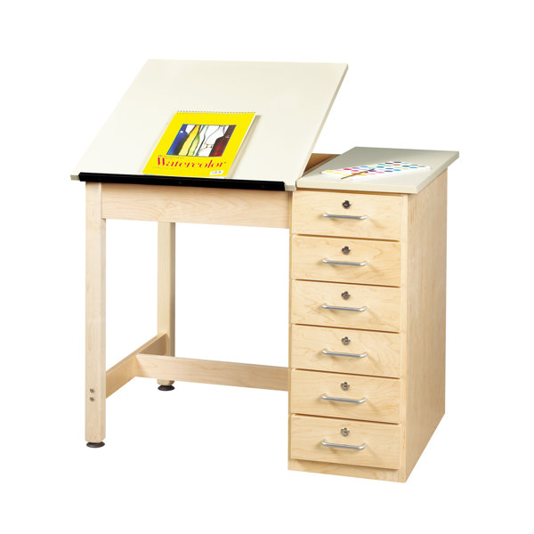 Shain Adjustable Drafting Table | Wayfair
