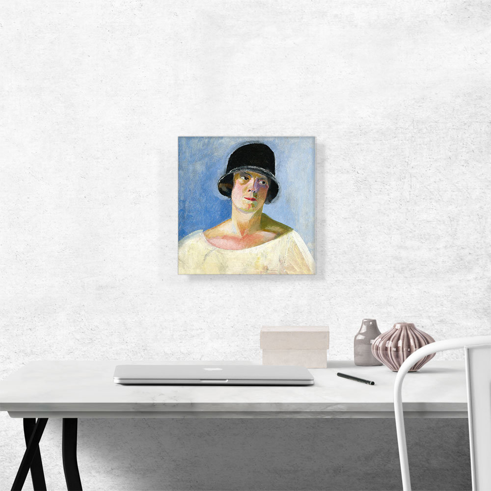 ARTCANVAS " Portrait Of Helene 1923 " by Robert Delaunay 2 - Pieces ...