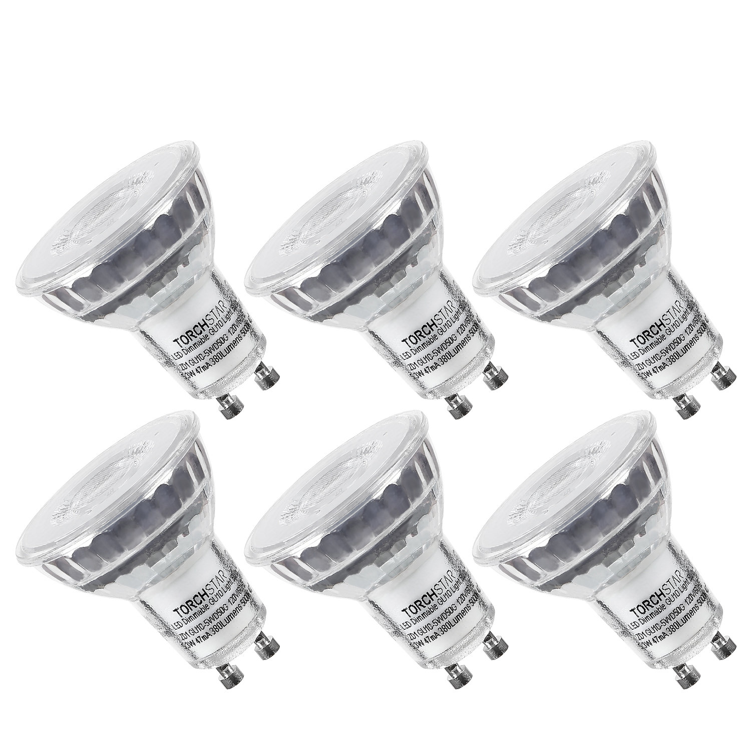 TORCHSTAR 5 Watt (50 Watt Equivalent), MR16 LED, Dimmable Light Bulb ...