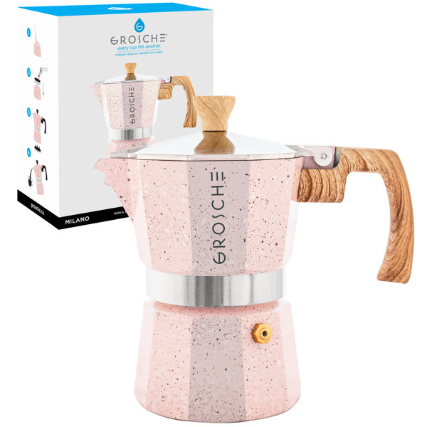 Grosche Milano Stone Stovetop Espresso Maker & Reviews | Wayfair