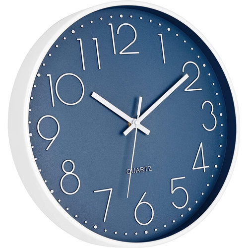 Blue Wall Clocks You'll Love | Wayfair