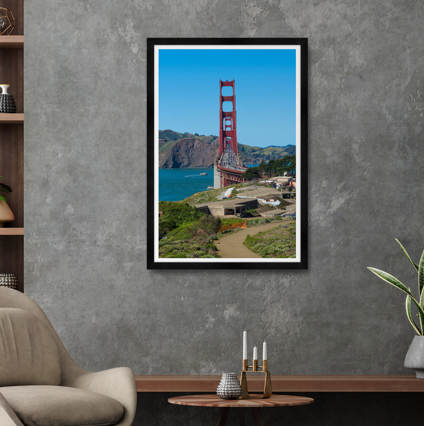 Tim Klein Photography Golden Gate by Tim Klein - Picture Frame ...