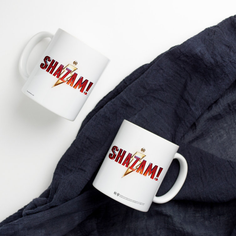 Trend Setters Shazam Logo - Dc Comics Shazam Movie Coffee Mug - 11oz ...