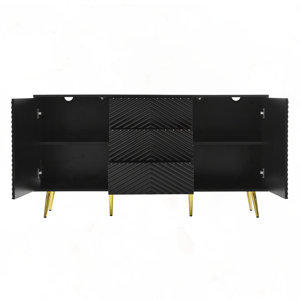 Mercer41 Modern Geometric Sideboard | Wayfair