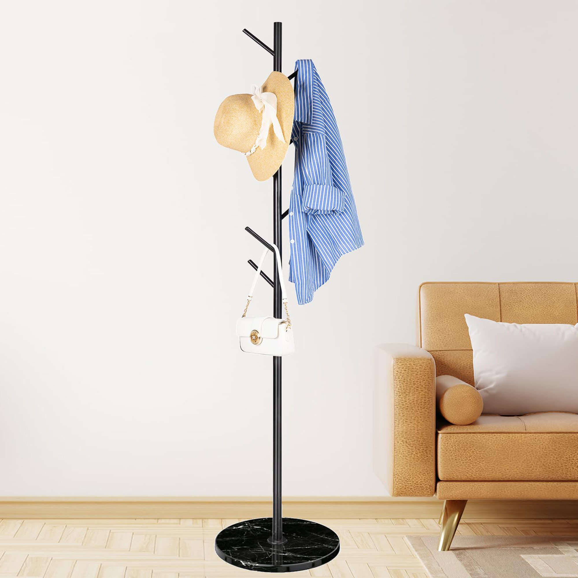 ONFRJFVR Modern Heavy Duty Freestanding Coat Rack | Wayfair
