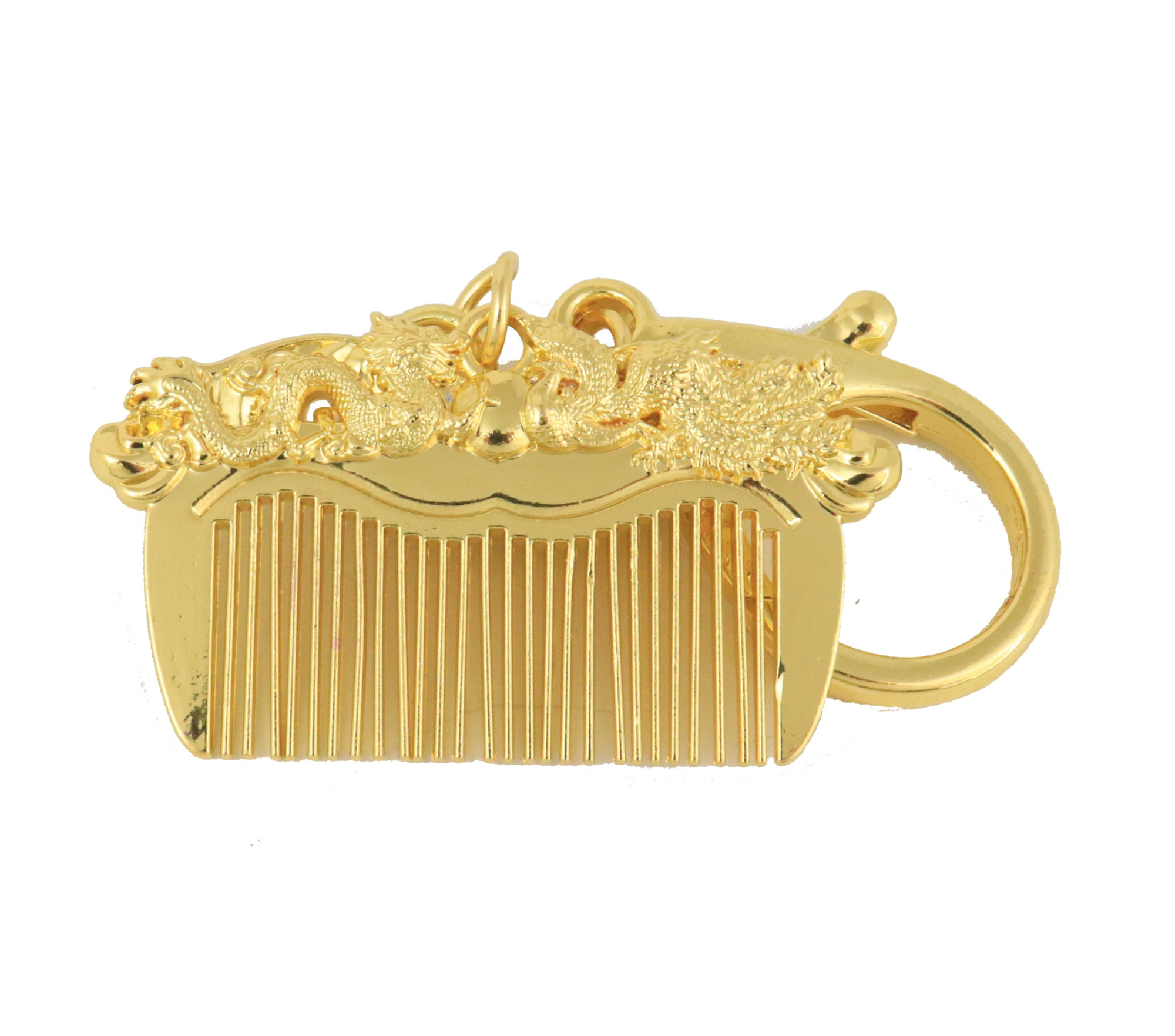 Bungalow Rose Happy Marriage Comb Amulet Keychain Wall Décor | Wayfair