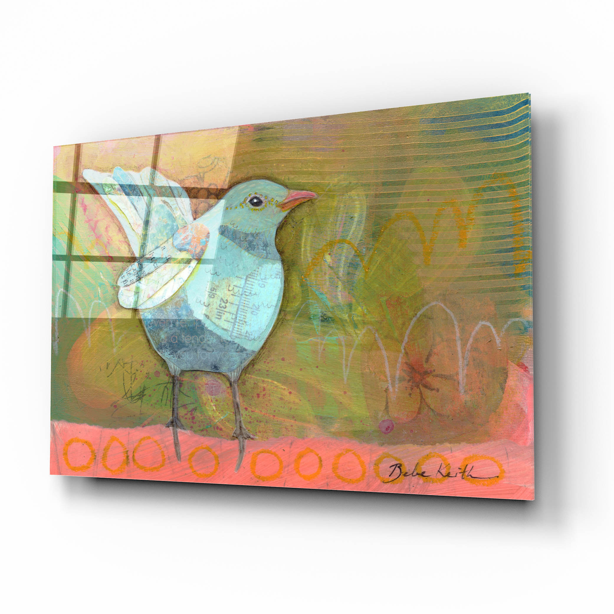 Winston Porter 'Bird Big' by Bebe Keith Acrylic Glass Wall Art, 16" x ...