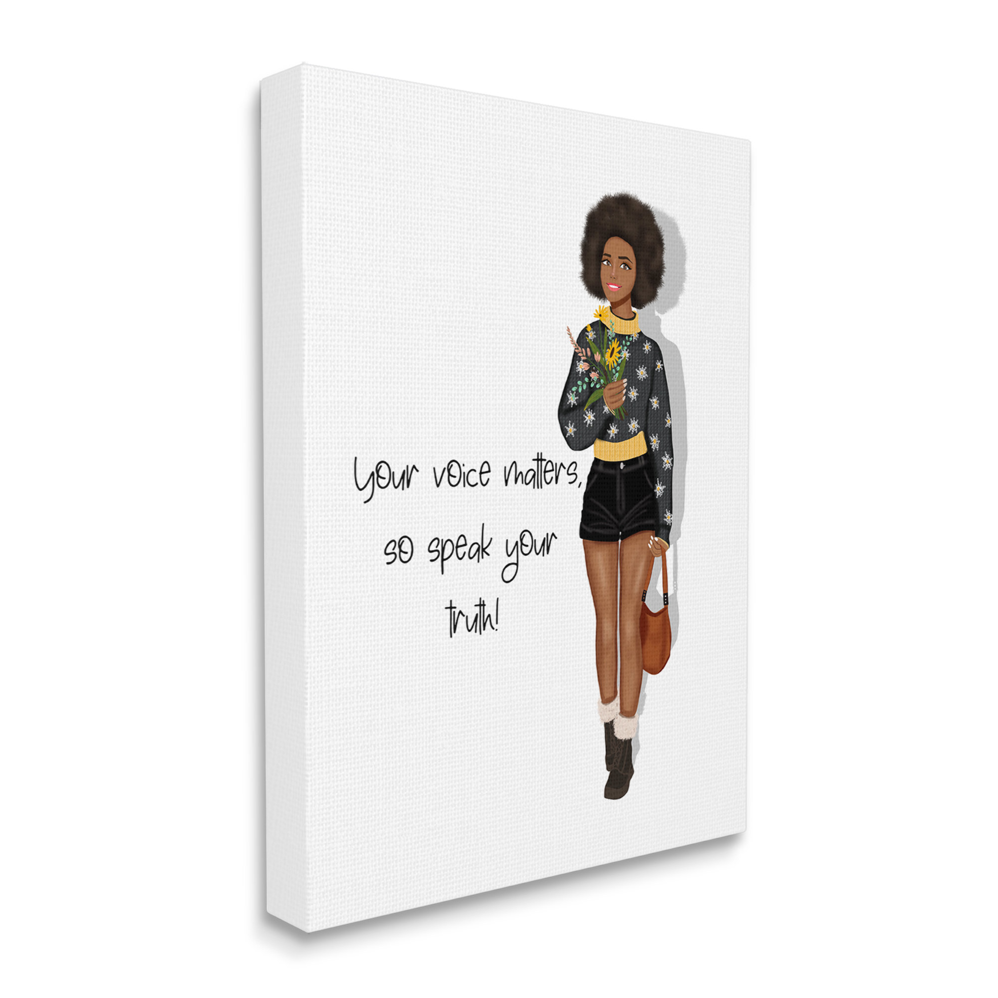Trinx Speak Your Truth Phrase by Saba Rauf | Wayfair