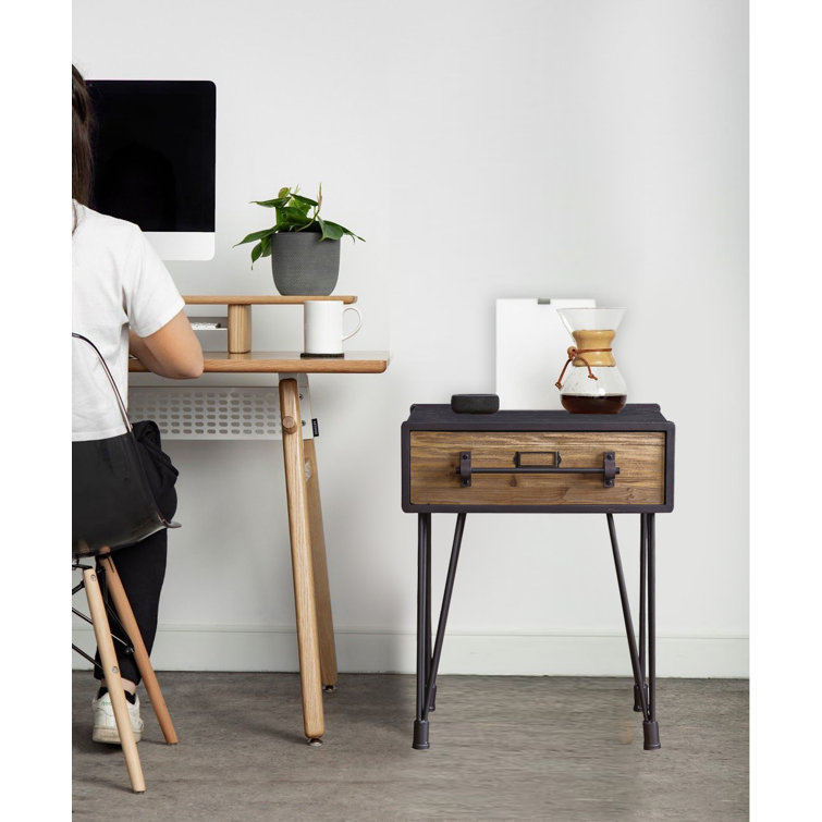 Williston Forge Woodard End Table with Storage | Wayfair