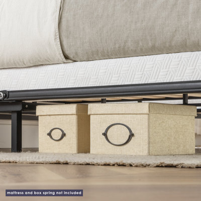 Alwyn Home Mollie 7" Steel Bed Frame & Reviews | Wayfair