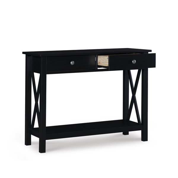Sand & Stable Stimpson 42'' Solid Wood Console Table & Reviews | Wayfair
