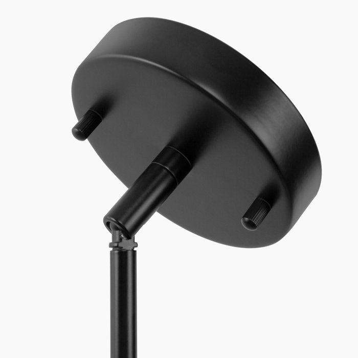 LOHASLED Modern Adjustable Black Pendant Light Fixture With E26 Sockets ...