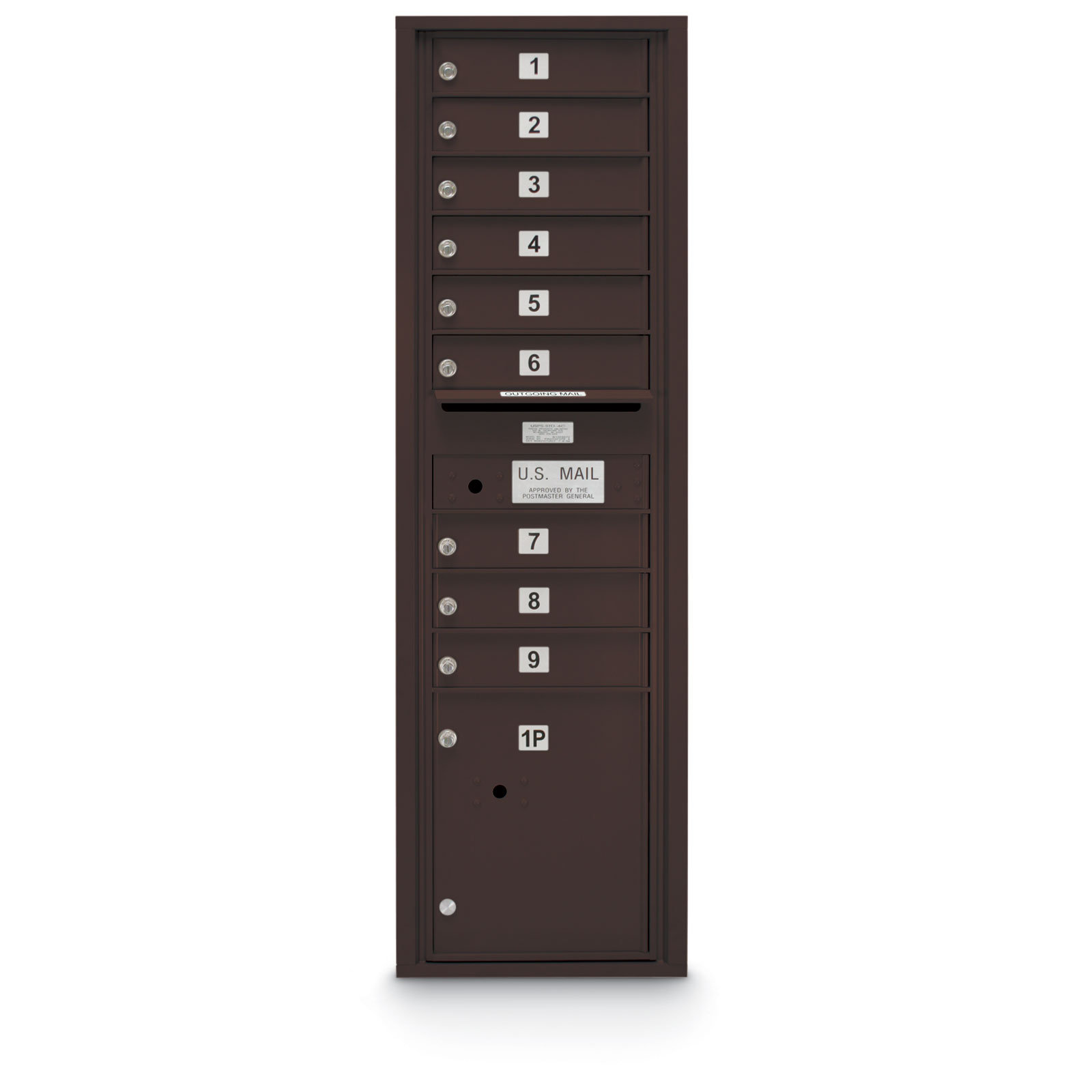 Postal Products Unlimited, Inc. Standard 9 Door 4C Horizontal Multi ...