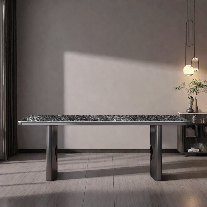 Orren Ellis Light luxury simple modern home dining table | Wayfair